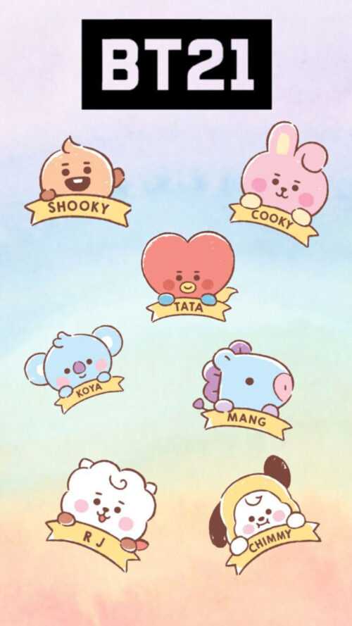 IPhone BT21 Wallpaper - iXpap