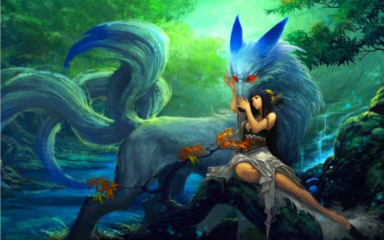 Kitsune Wallpaper Desktop - iXpap