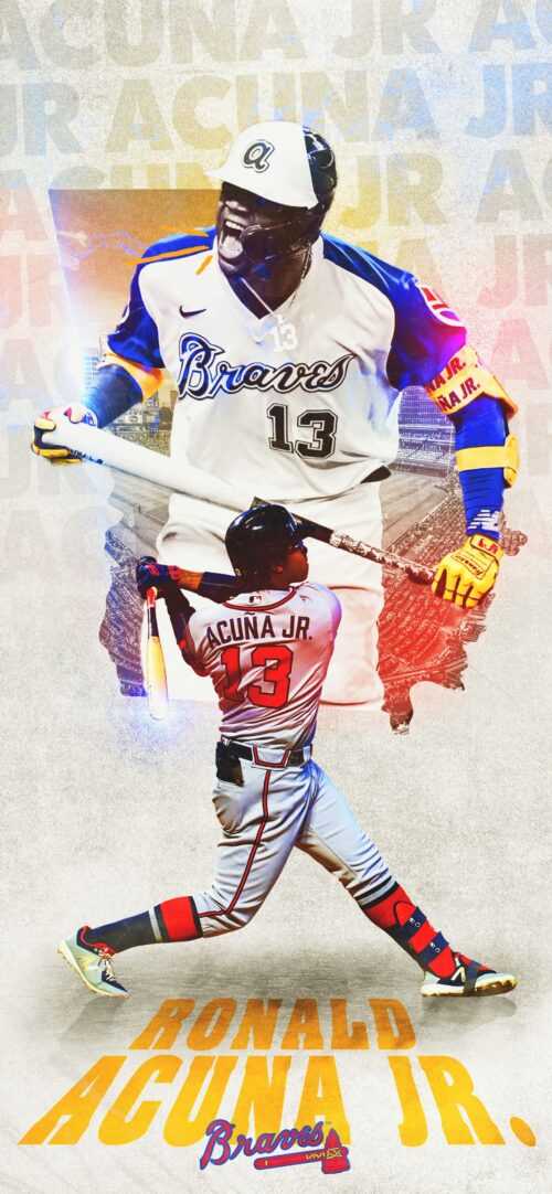 Ronald Acuna Jr Wallpaper - iXpap