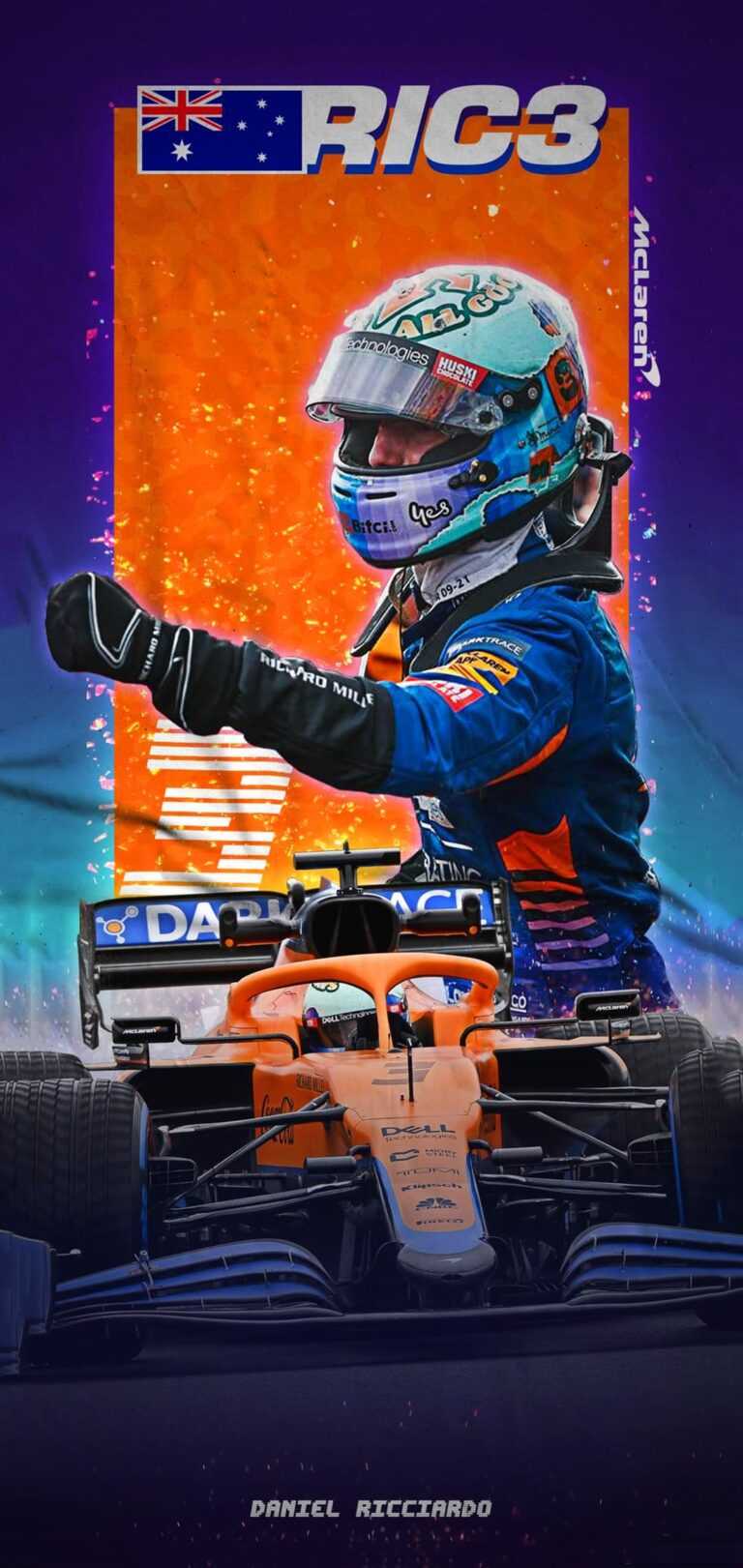 Daniel Ricciardo Wallpaper Desktop - iXpap