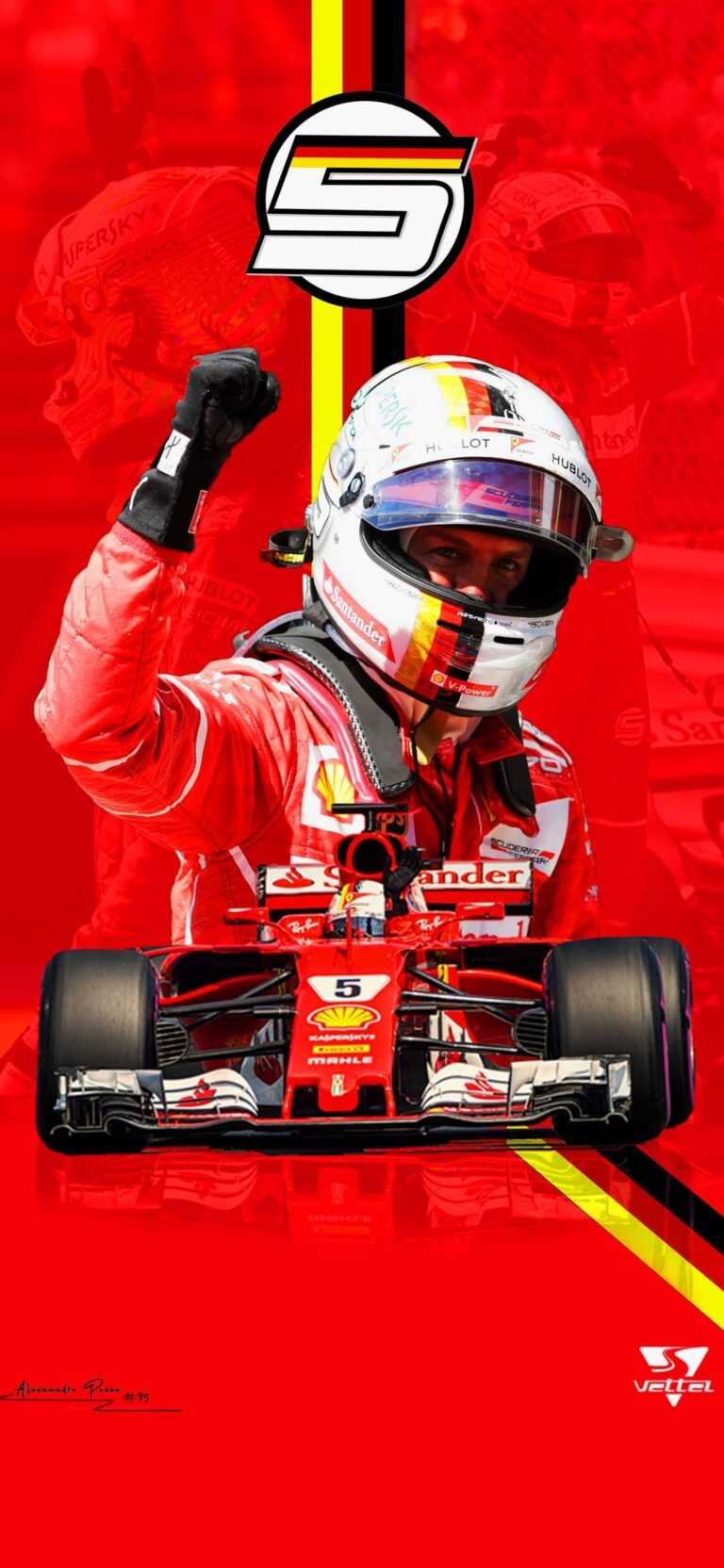 Vettel Wallpaper - iXpap