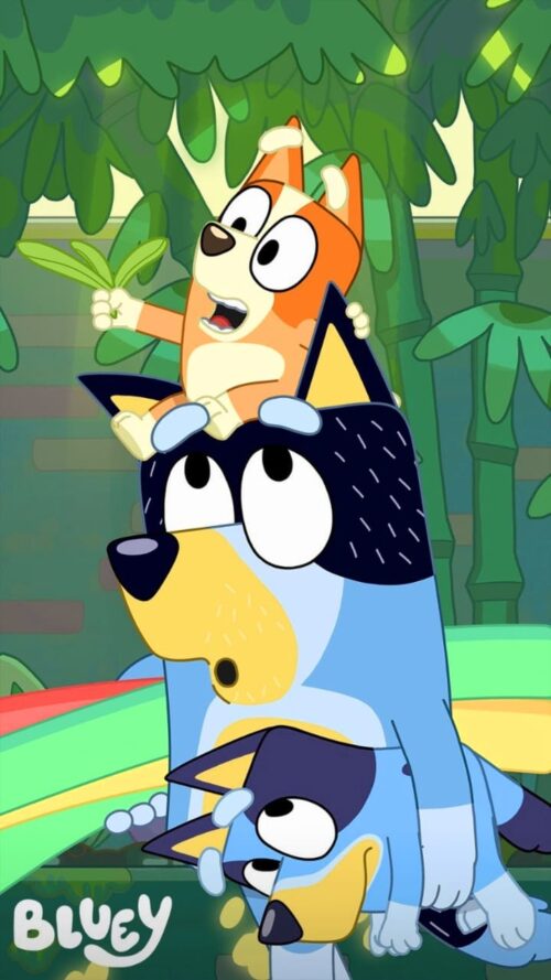 HD Bluey Wallpaper - iXpap