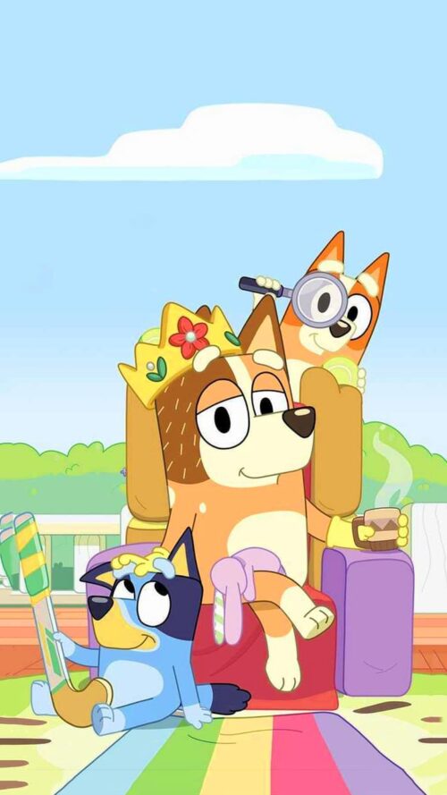 Bluey Wallpaper - iXpap