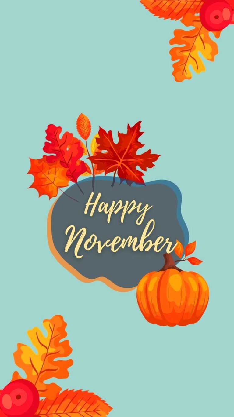 Happy November Wallpaper - iXpap