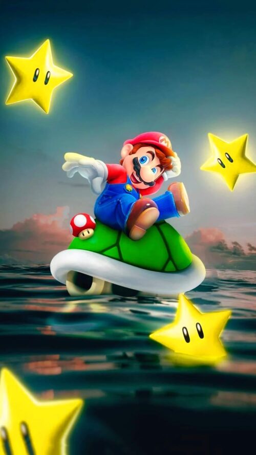 Mario Star Wallpaper - iXpap