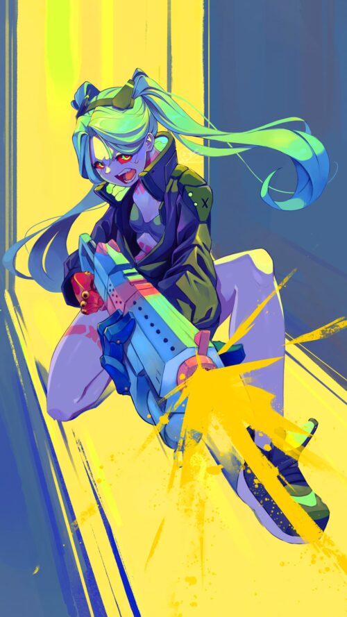 Rebecca Cyberpunk Wallpaper - iXpap