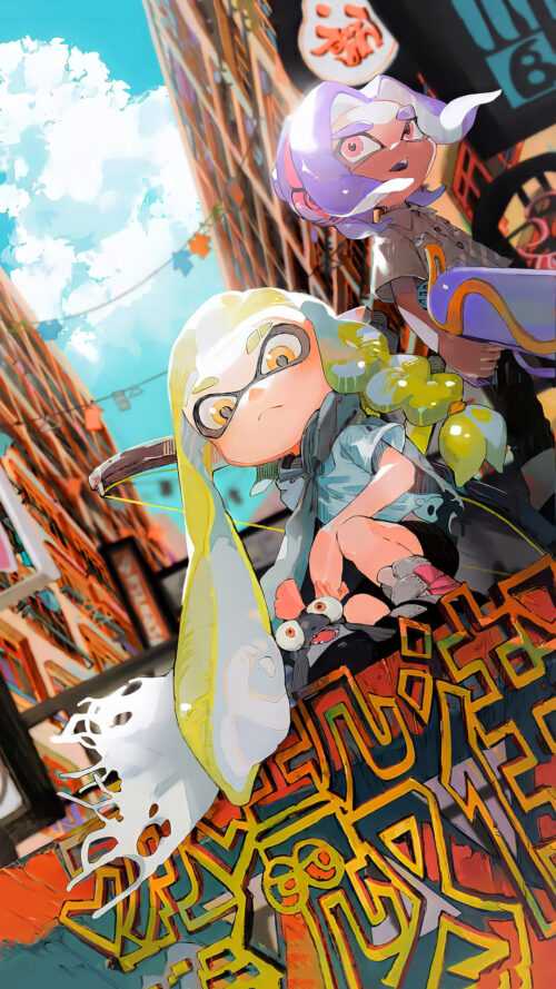 Splatoon 3 Wallpaper HD - iXpap