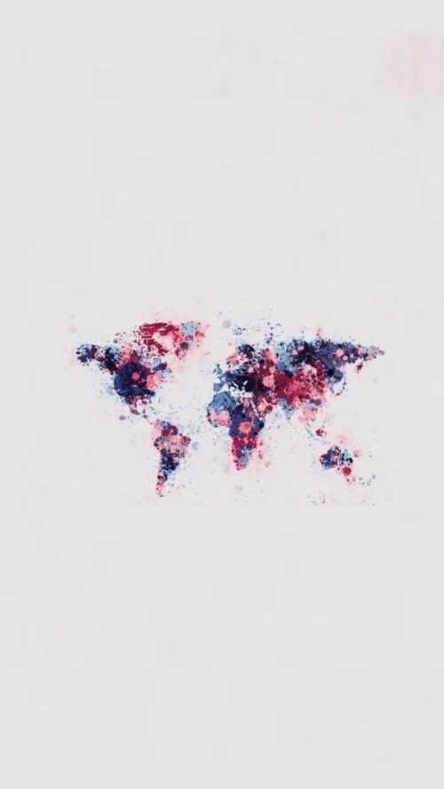 World Map Wallpaper - iXpap