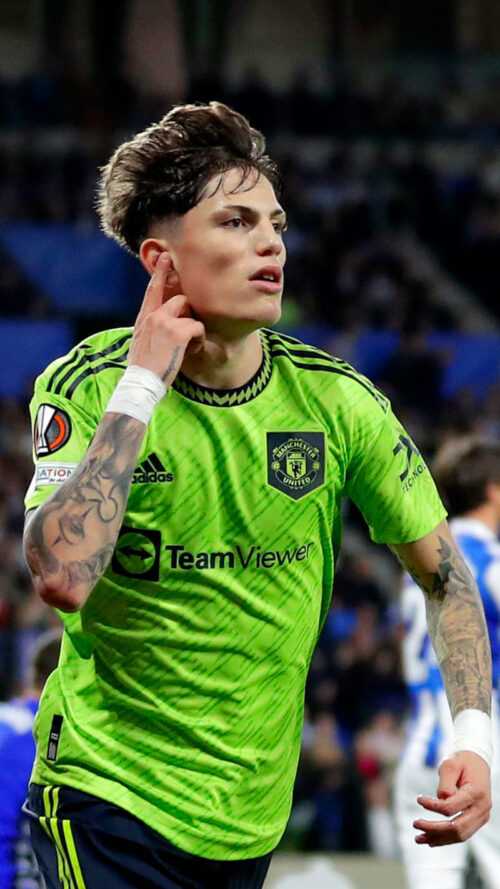 Garnacho Wallpaper - iXpap