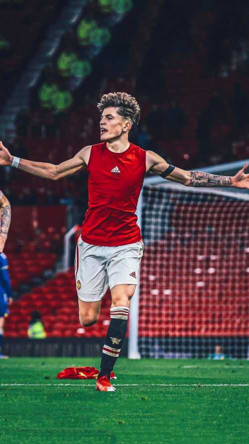 Garnacho Wallpaper - iXpap