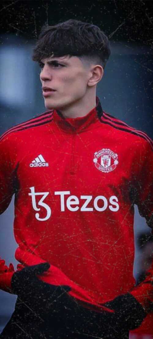 Garnacho Wallpaper - iXpap