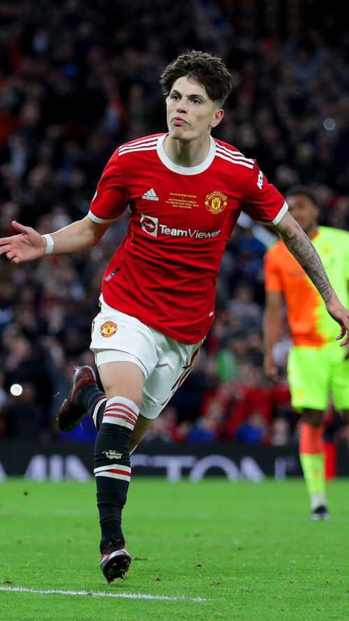 Garnacho Wallpaper - iXpap