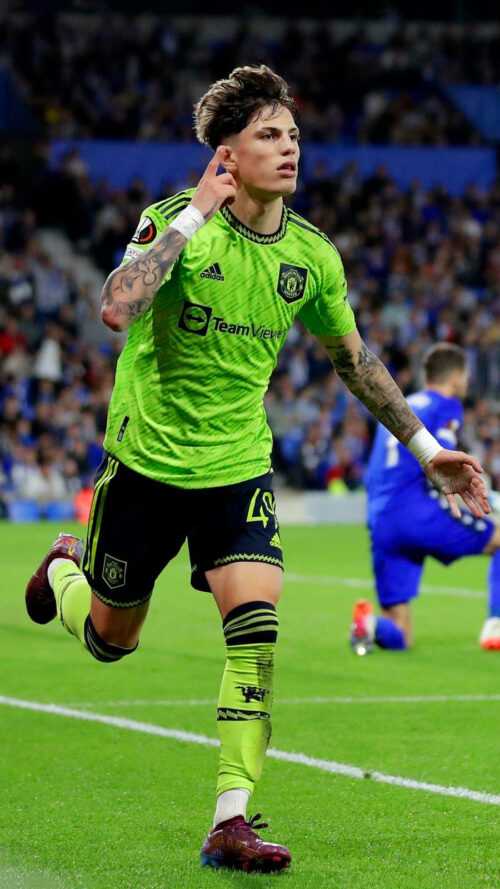 Garnacho Wallpaper - iXpap