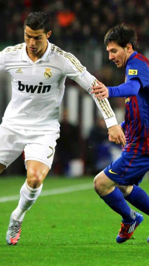 Messi And Ronaldo Chess Wallpaper - iXpap