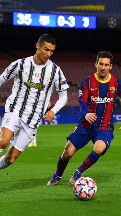 Messi And Ronaldo Chess Wallpaper - iXpap