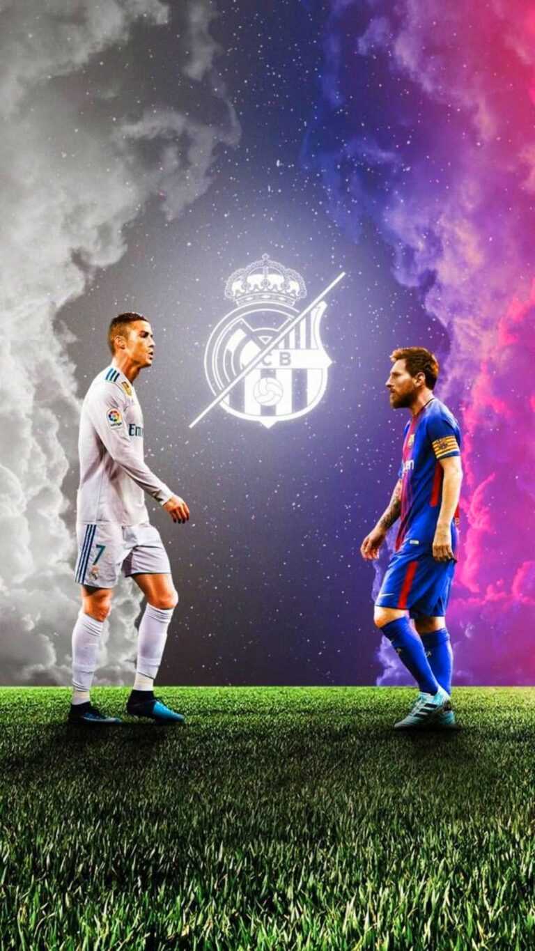 Messi And Ronaldo Chess Wallpaper - iXpap