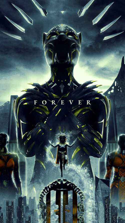 Wakanda Forever Wallpaper - iXpap