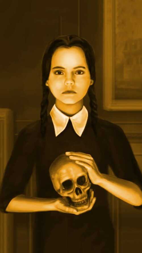 Wednesday Addams Wallpaper - iXpap