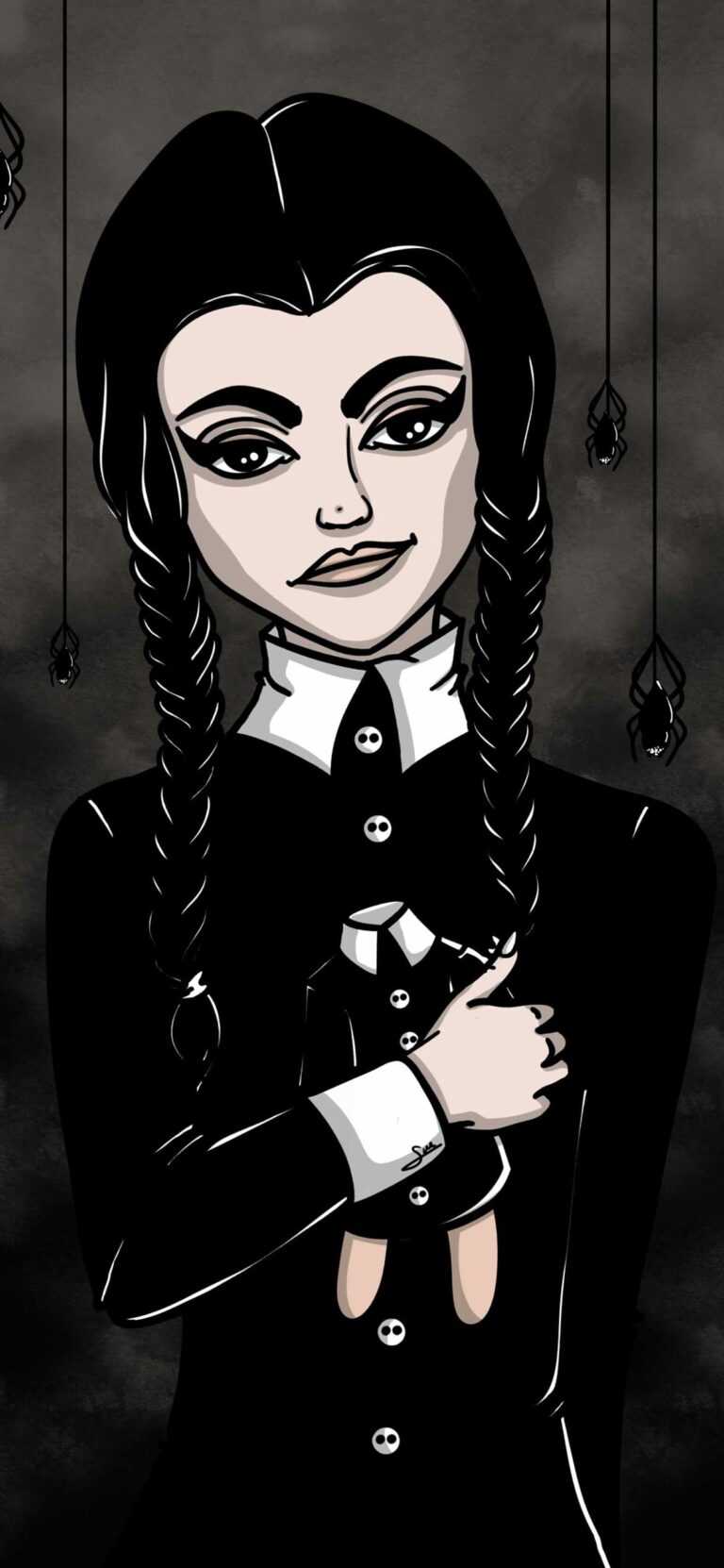 Wednesday Addams Wallpaper - iXpap