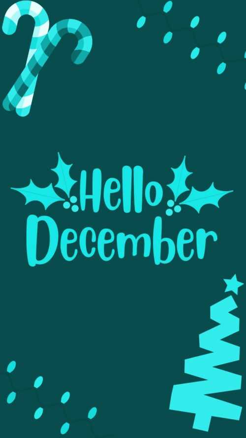 Hello December Wallpaper - iXpap