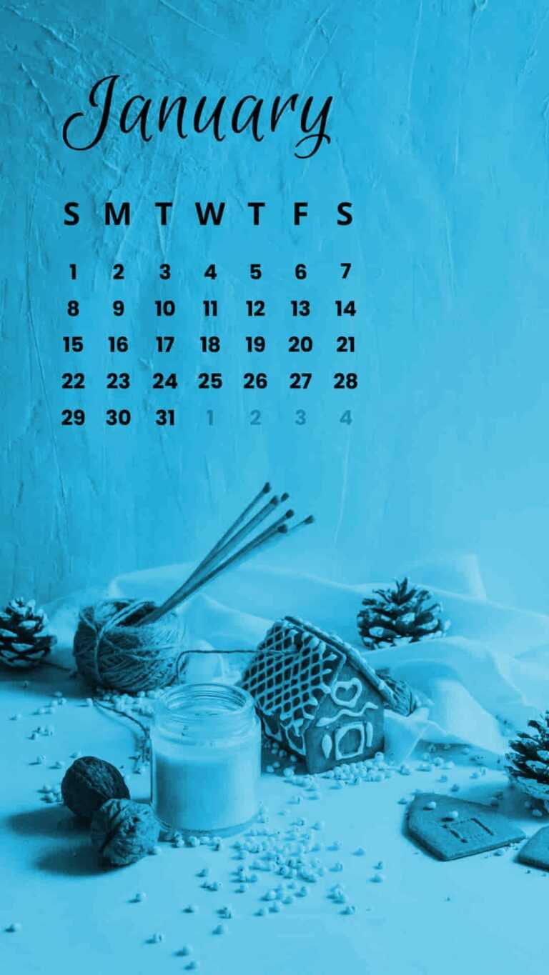 January 2023 Calendar Wallpaper - iXpap