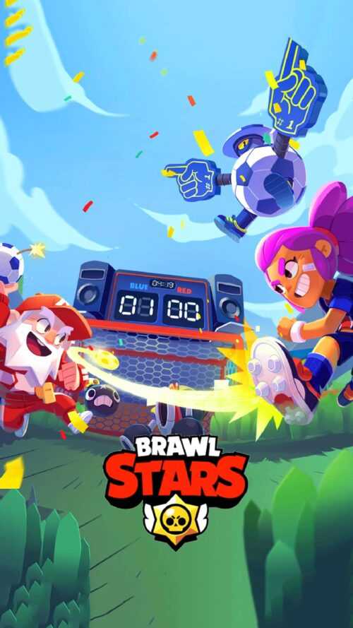 Brawl Stars Logo Wallpaper - iXpap
