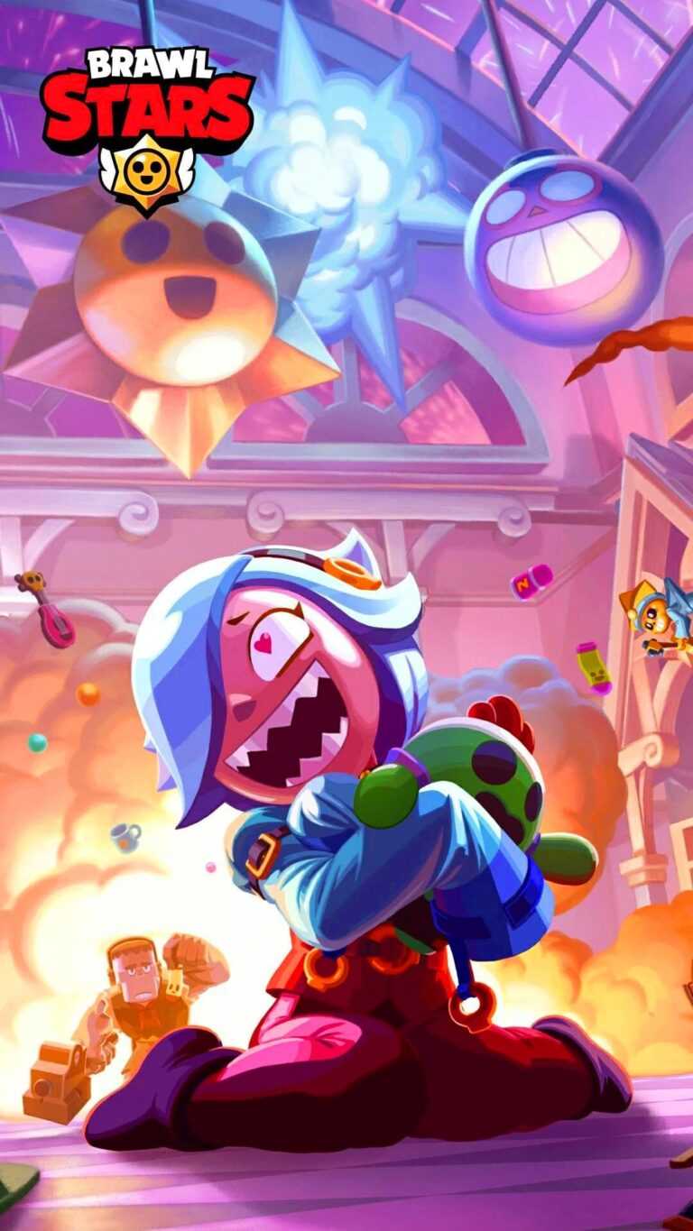 Brawl Stars Logo Wallpaper - iXpap