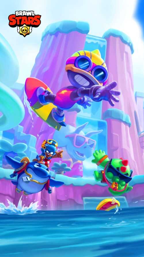 Brawl Stars Logo Wallpaper - iXpap