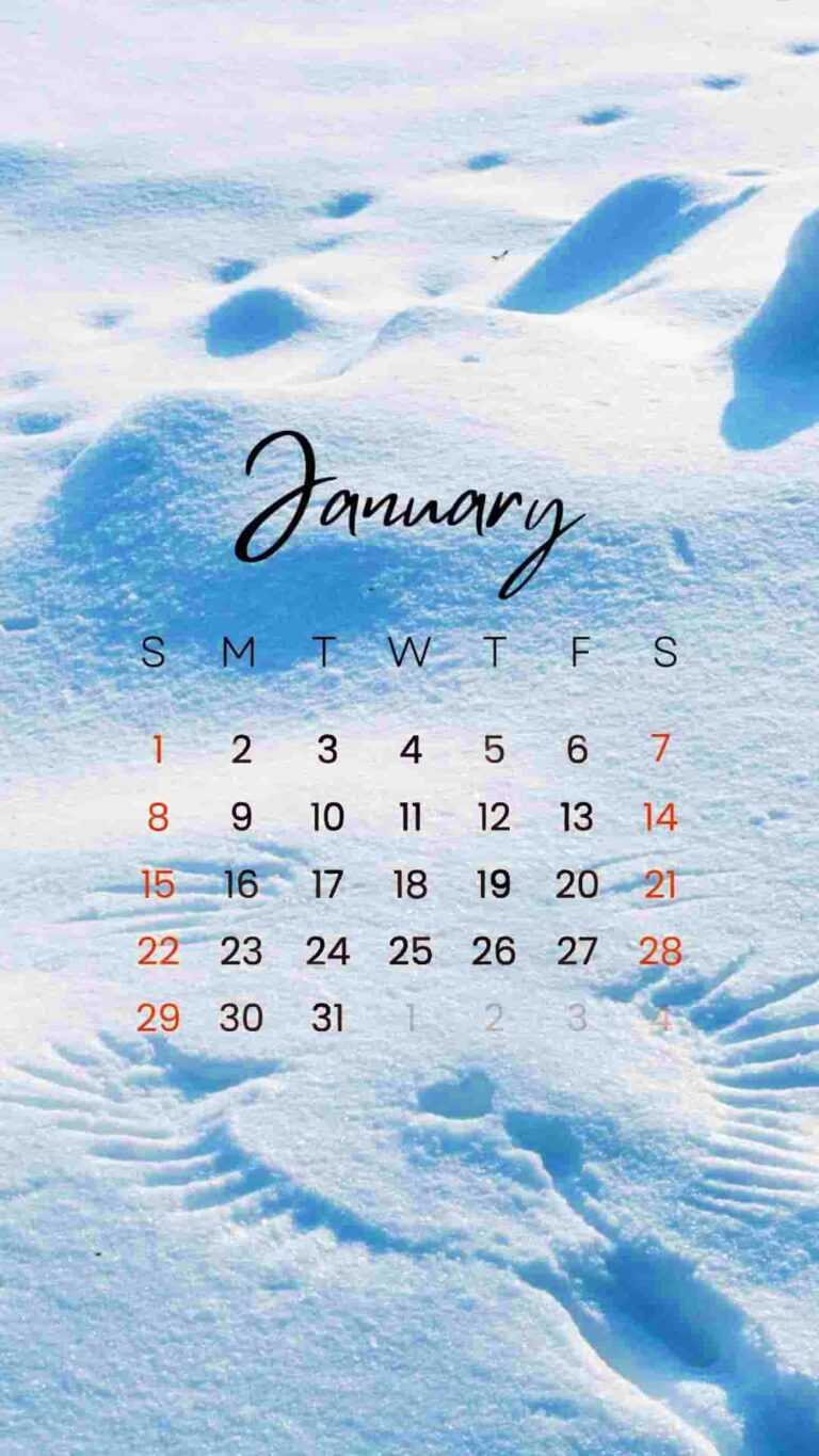 January 2023 Wallpaper - iXpap