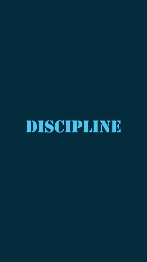 Discipline Wallpaper - iXpap