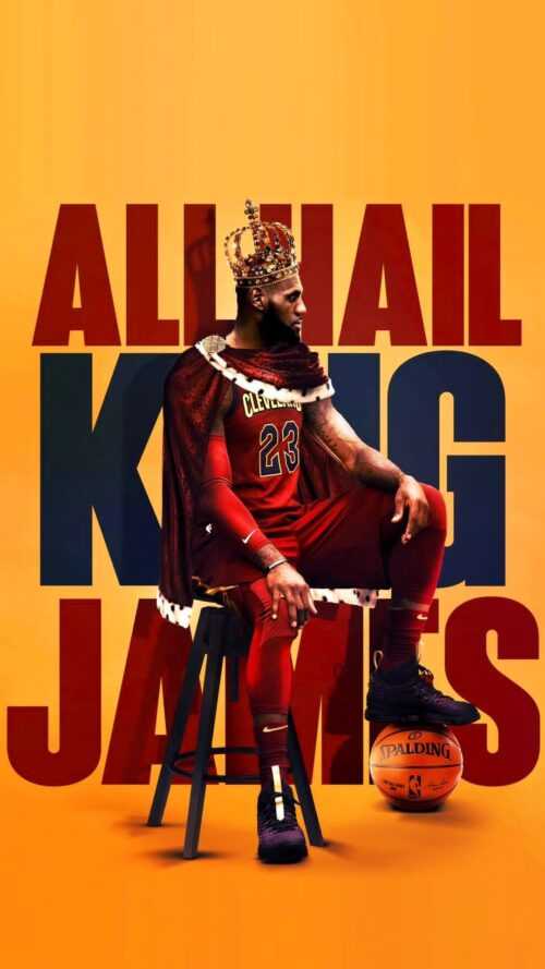 GOAT LeBron James Wallpaper - iXpap