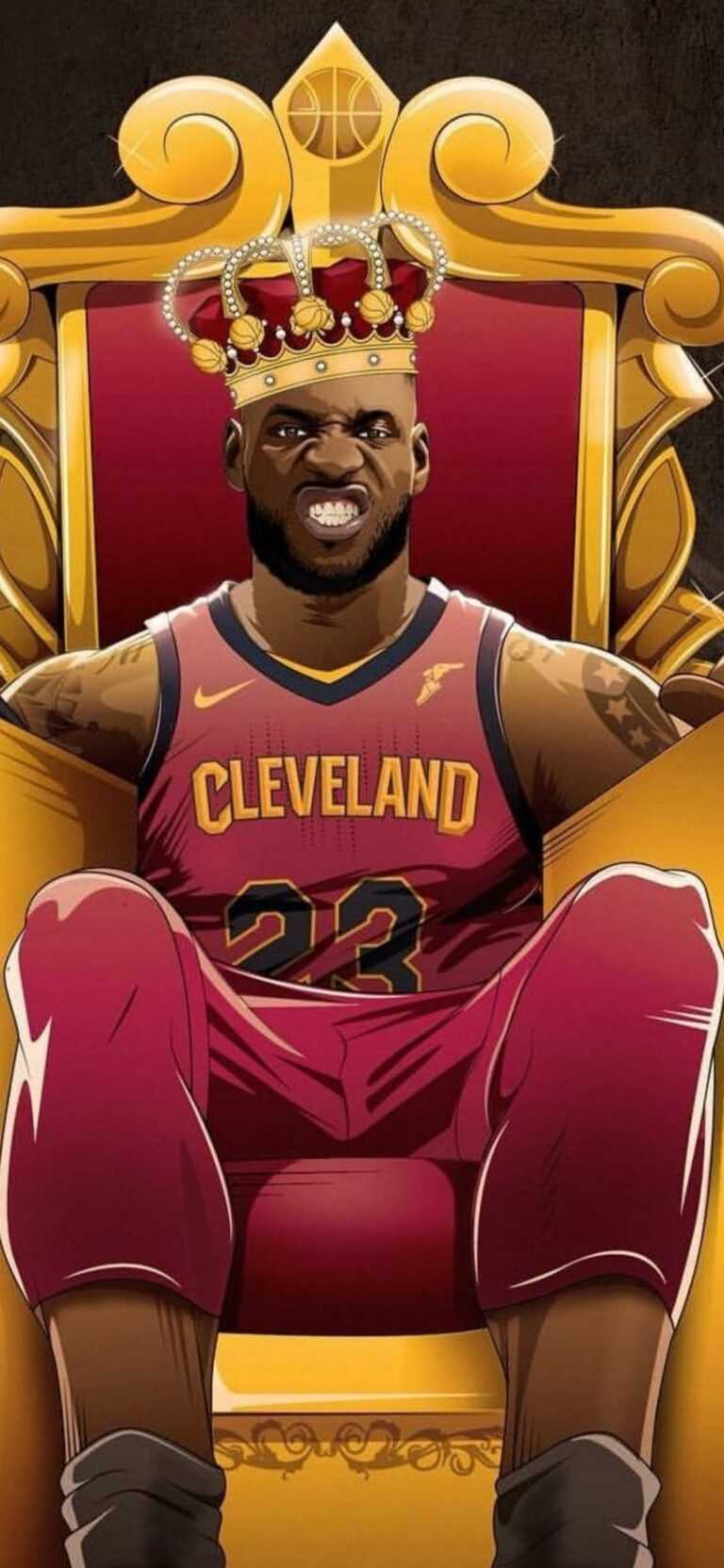 GOAT LeBron James Wallpaper - iXpap