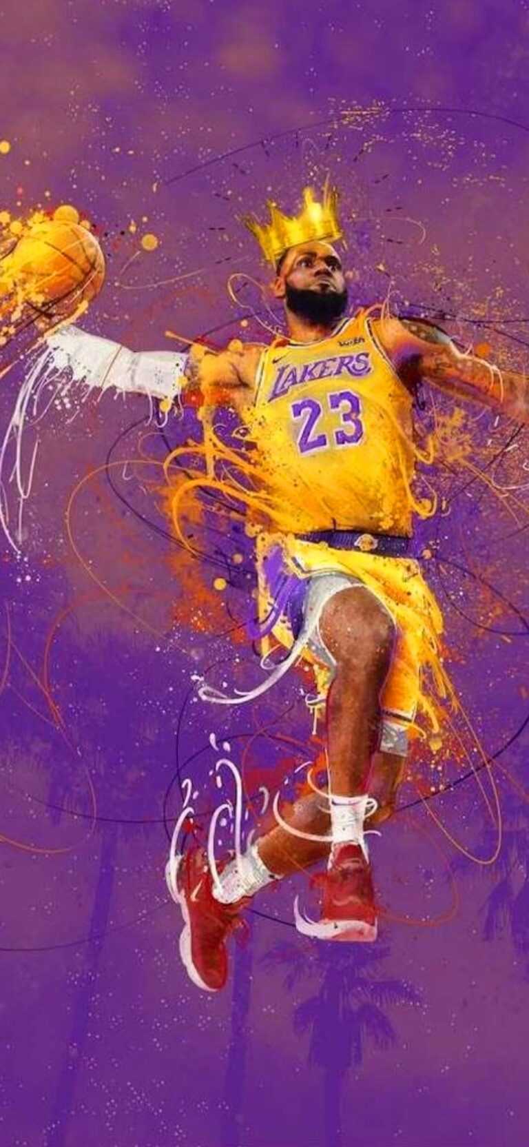 GOAT LeBron James Wallpaper - iXpap
