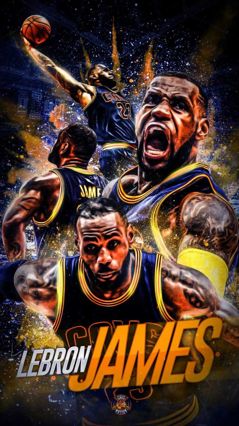 GOAT LeBron James Wallpaper - iXpap