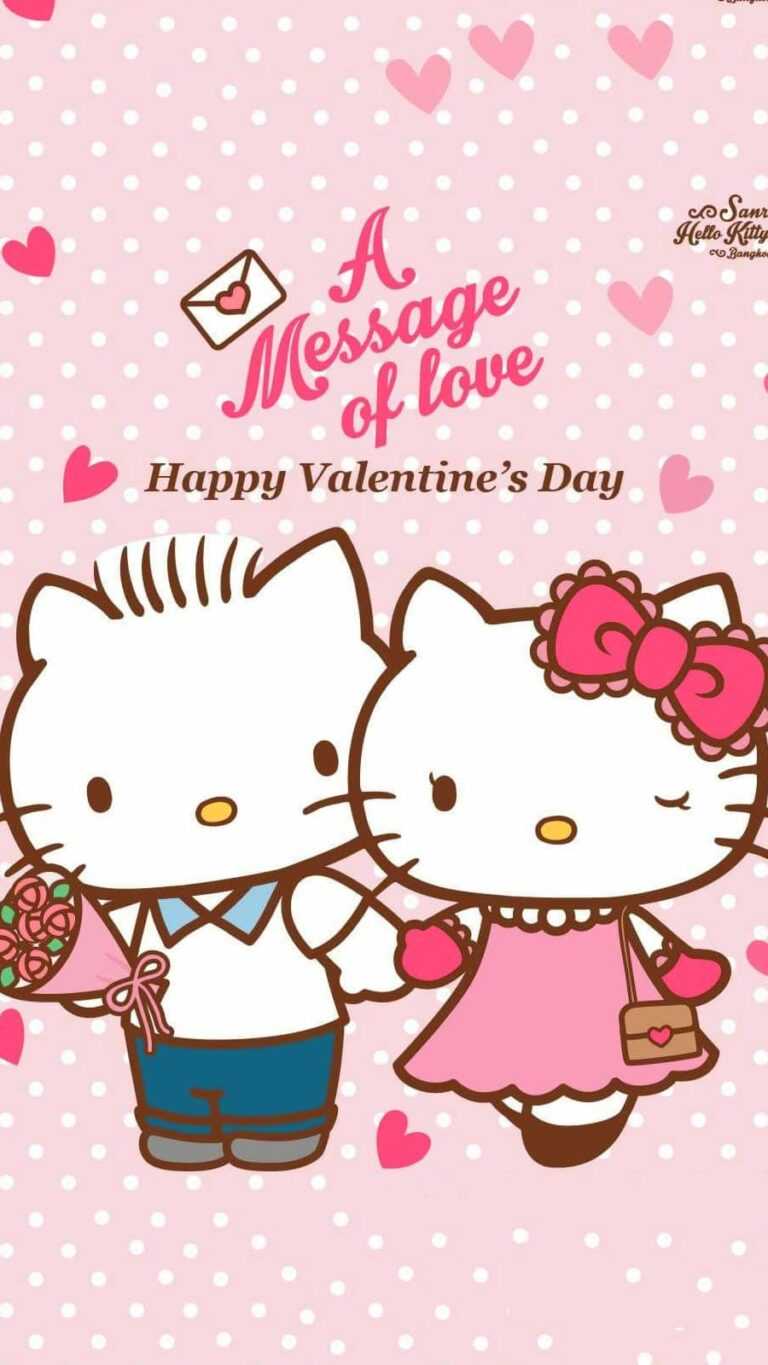 Hello Kitty Valentines Wallpaper - iXpap