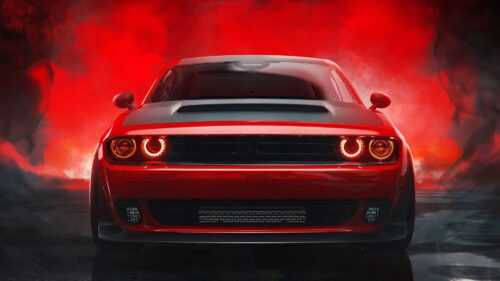 HD Dodge Demon Wallpaper - iXpap
