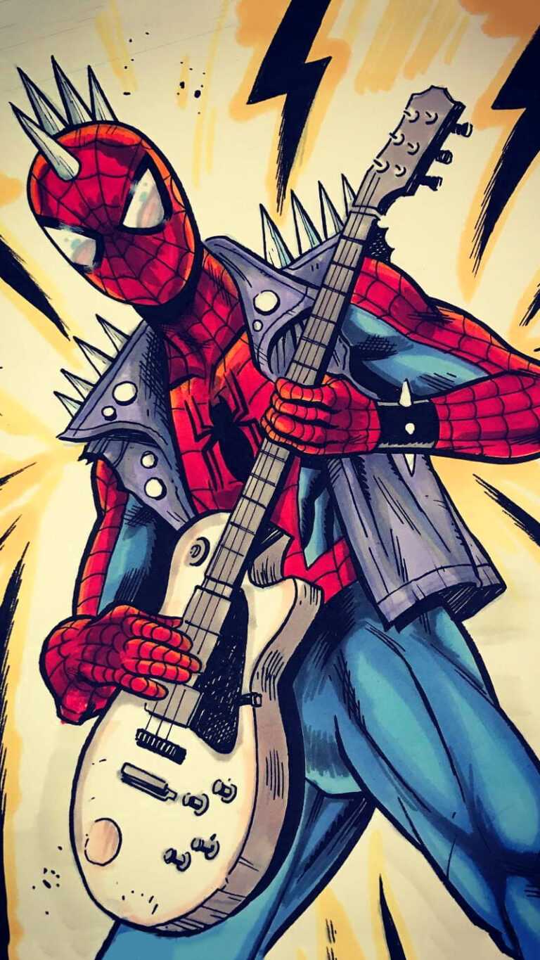 Spider Punk Wallpaper - iXpap