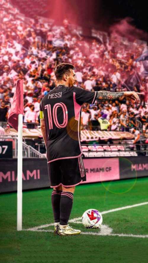 Messi Inter Miami Wallpaper - iXpap