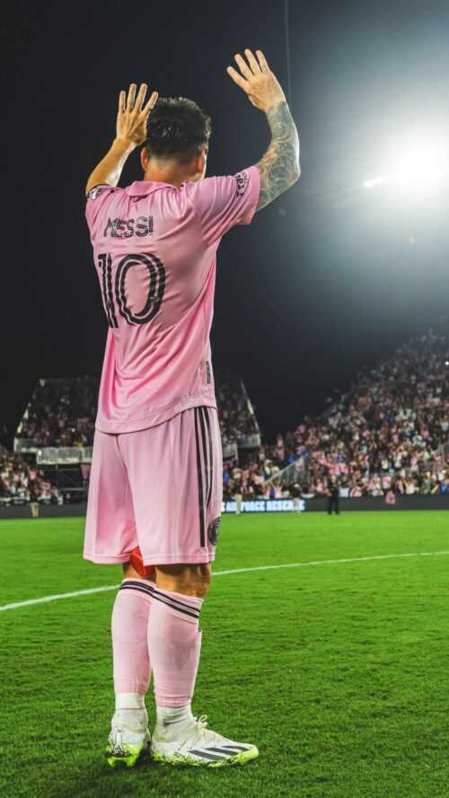 Messi Inter Miami Wallpaper - iXpap