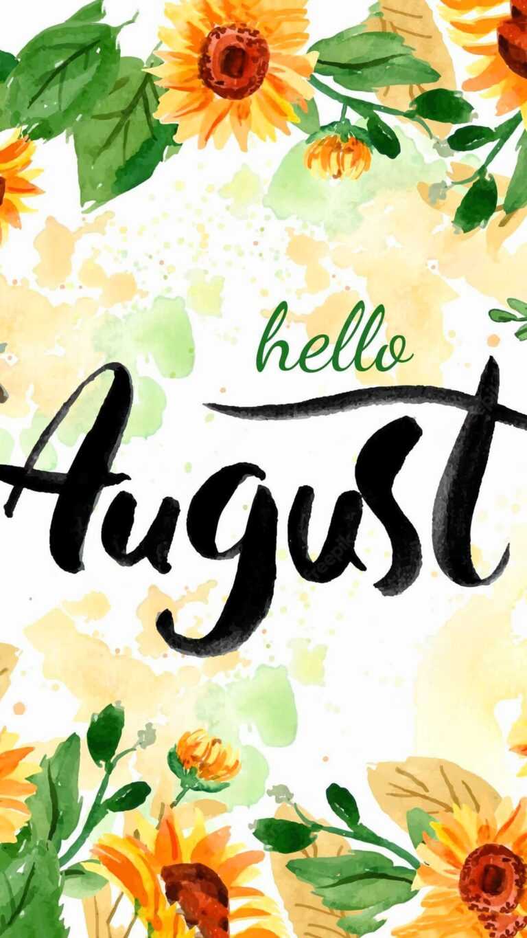 August Wallpaper - iXpap