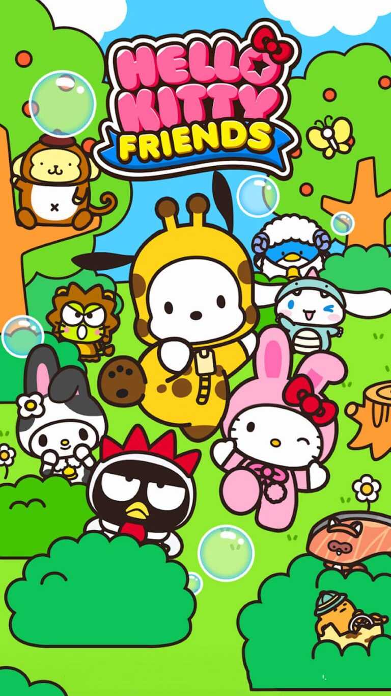 Hello Kitty Friends Wallpaper - iXpap