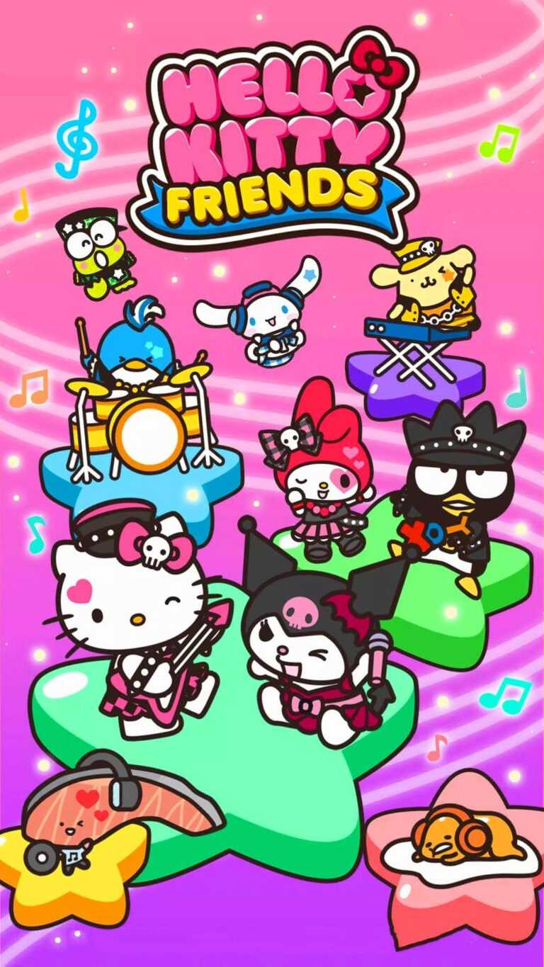 Hello Kitty And Friends Wallpaper - iXpap