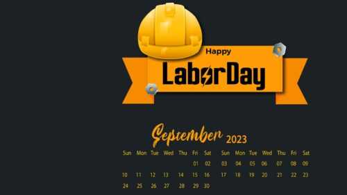 2023 September Calendar Wallpaper - iXpap