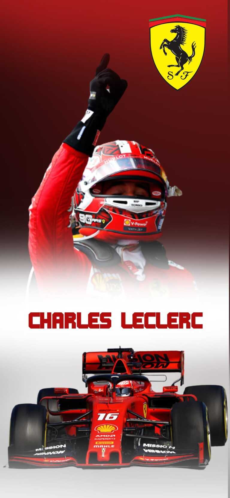 Charles Leclerc Wallpaper - iXpap