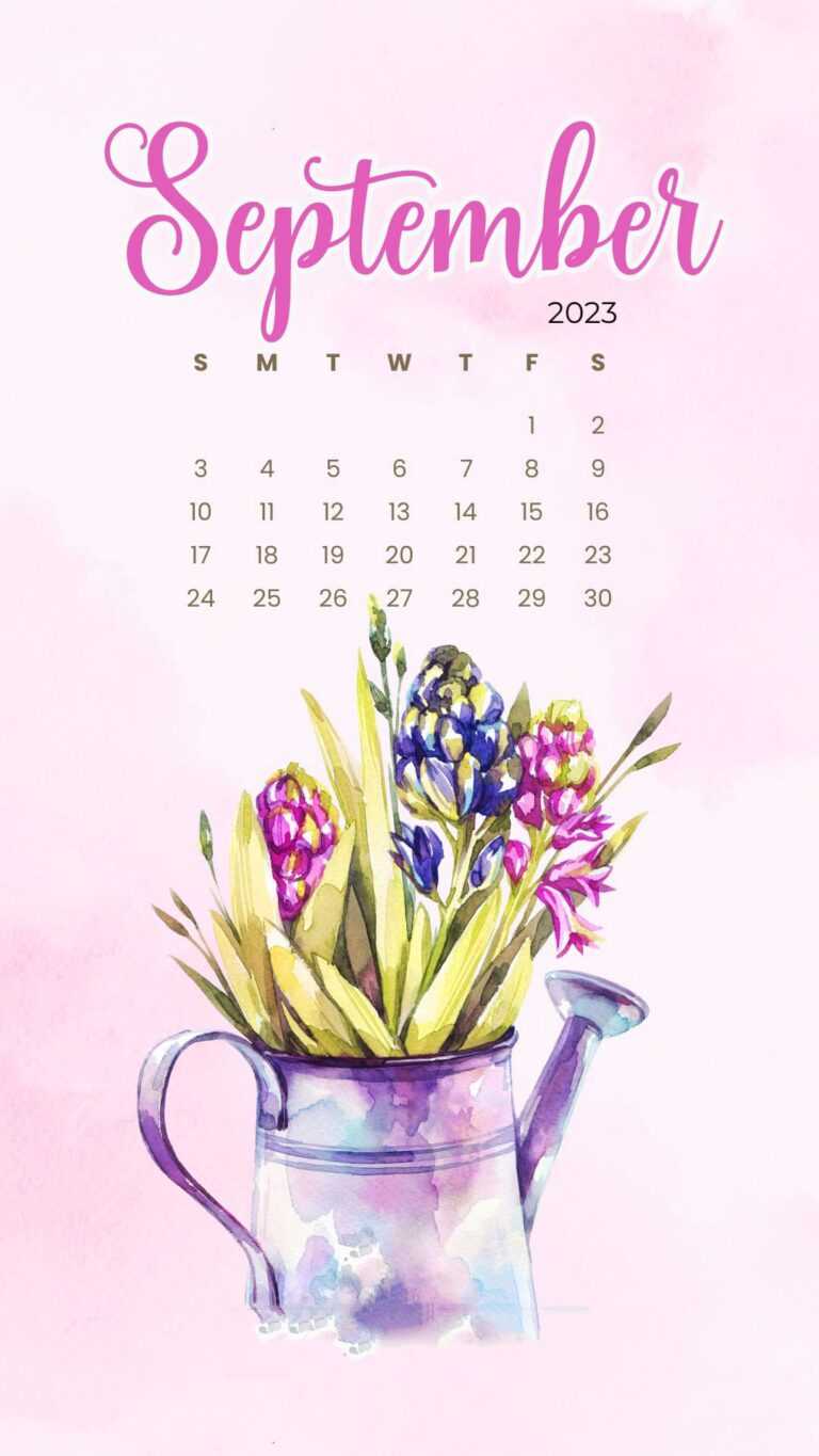 September 2023 Calendar Wallpaper - iXpap