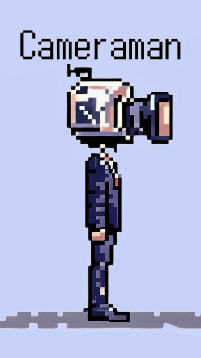 Skibidi Toilet Cameraman Wallpaper - iXpap