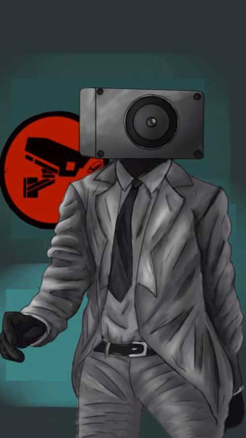 Skibidi Toilet Cameraman Wallpaper - iXpap