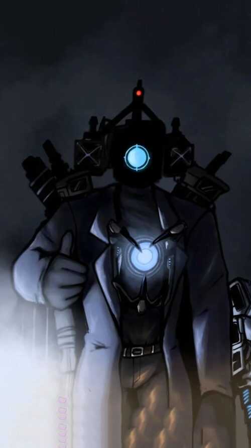 Skibidi Toilet Cameraman Wallpaper - iXpap