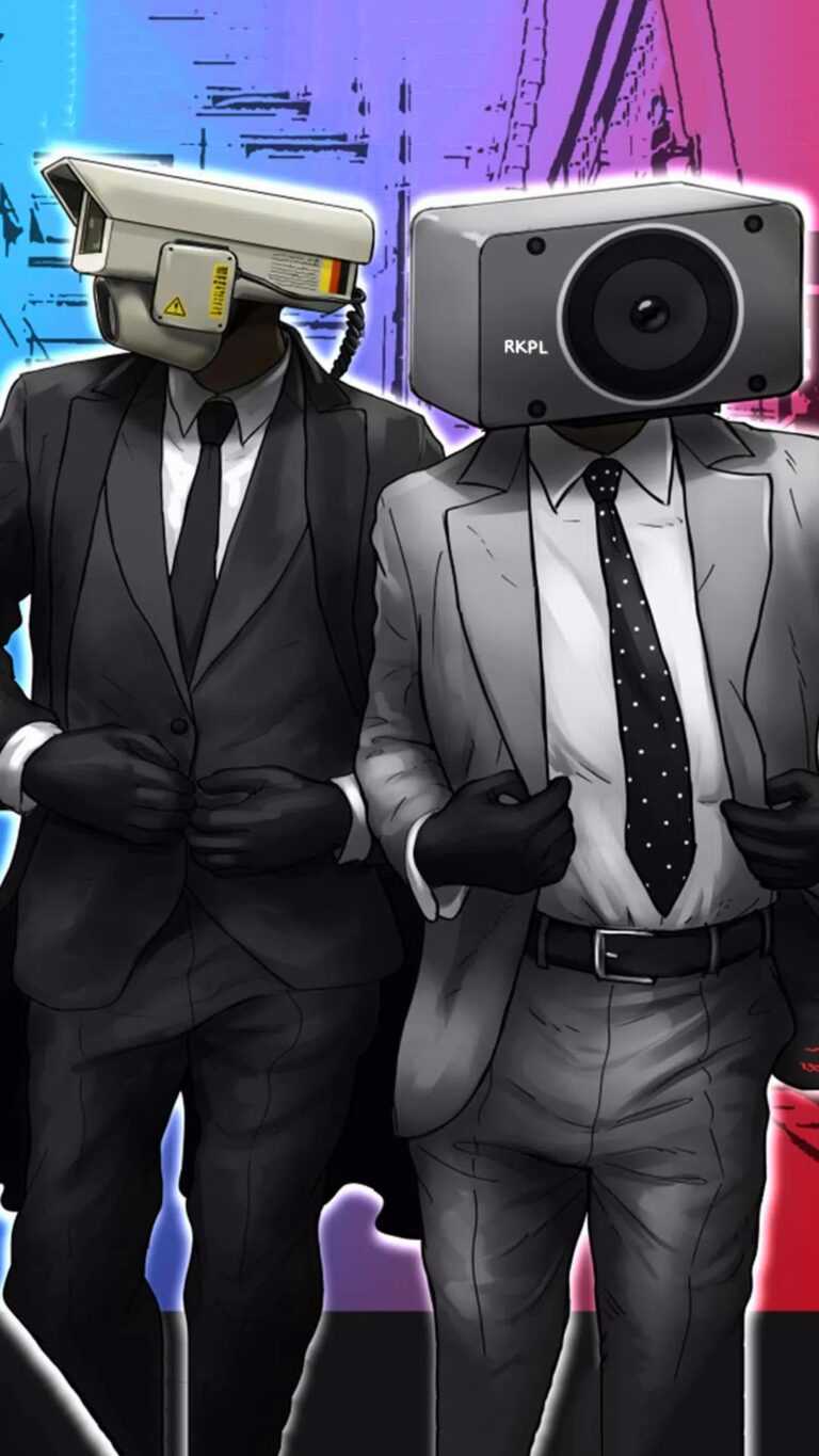 Skibidi Toilet Cameraman Wallpaper - iXpap