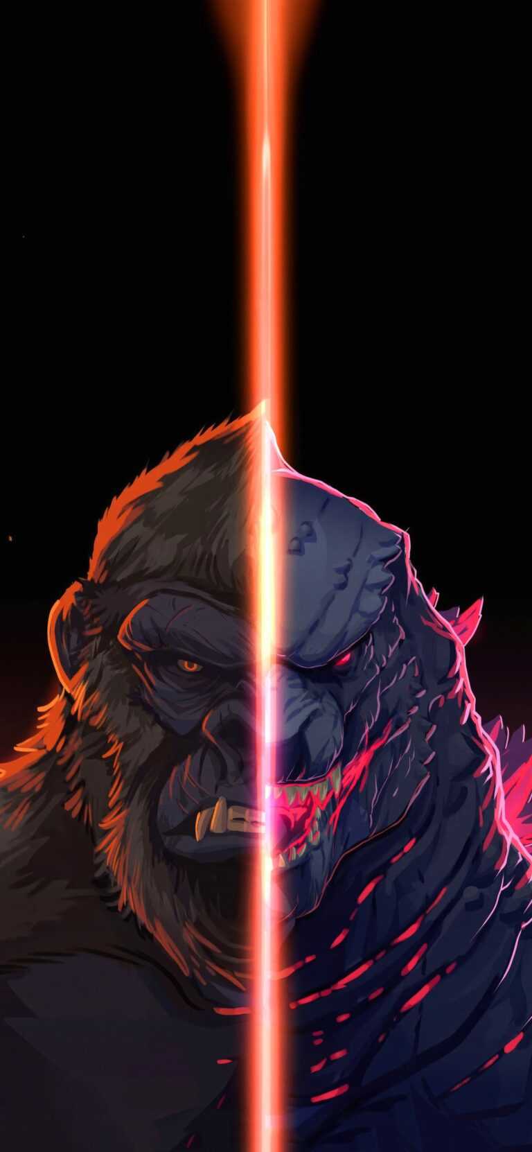 Godzilla X Kong Wallpaper - iXpap
